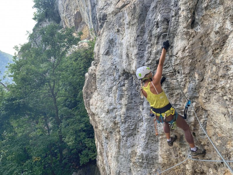Ferata Renke – zasavska feratarska popestritev – Tadeja naokrog