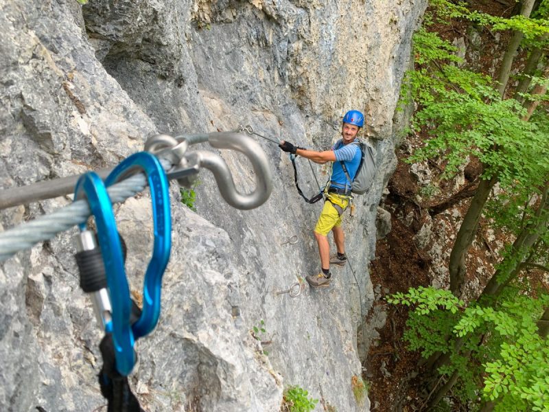 Novost: nova zelo zahtevna ferata na Koroškem, ferata na Olimpline ...